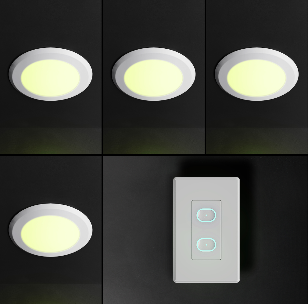 LIFX SuperColor 5 - 6" Downlight + 2 Button Switch Bundle | LIFX