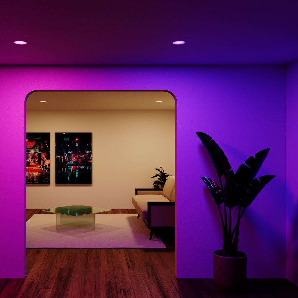 LIFX SuperColor 6" Downlight Canless - 1200 Lumens | LIFX