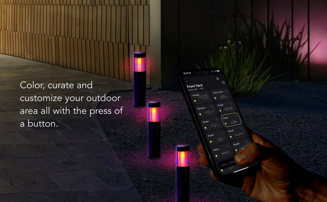 LIFX Outdoor Path Lights (Round)