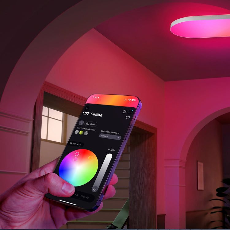 LIFX Ceiling Light • 26" x 13" • White Trim